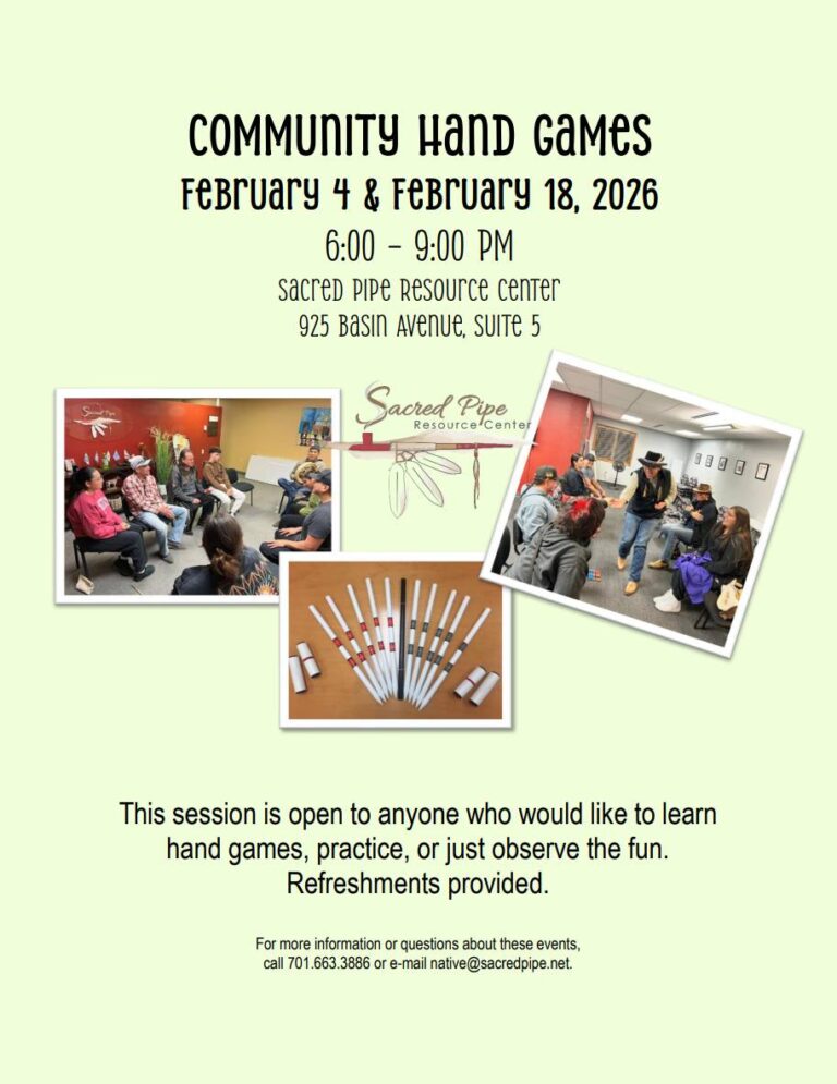 Community Hand Games | Sacred Pipe Resource Center